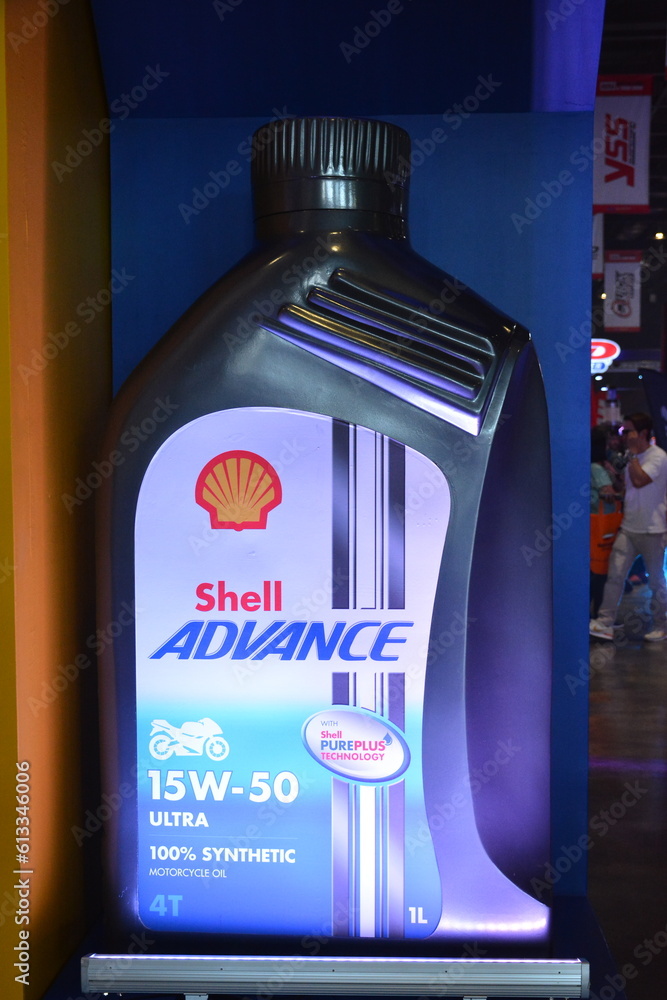 Shell advance booth at Inside racing bike festival in Pasay ...