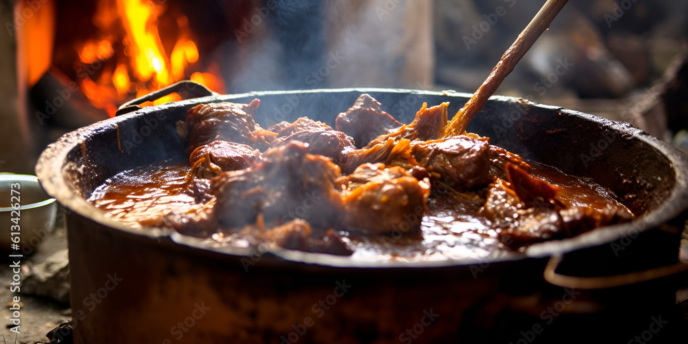 Tasty Ghost Curry Recipe for Eid ul Adha AI Generated Stock ...