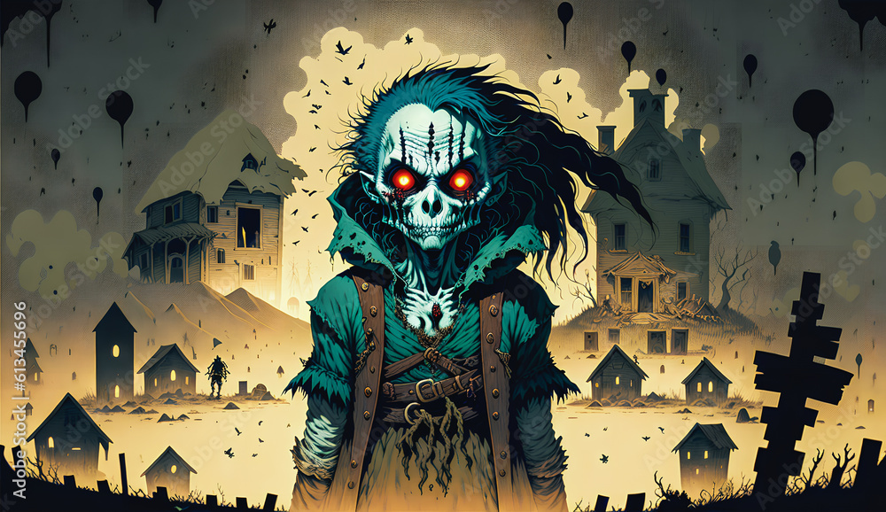 Portrait of a Horror Victim's Fight for Survival in a Cursed Town ...