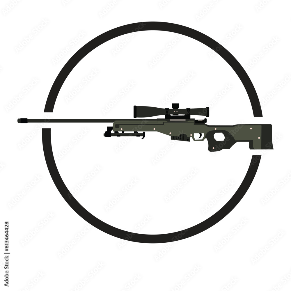 Poster awm Sniper rifle Firearm Assault rifle, sniper rifle, assault ...