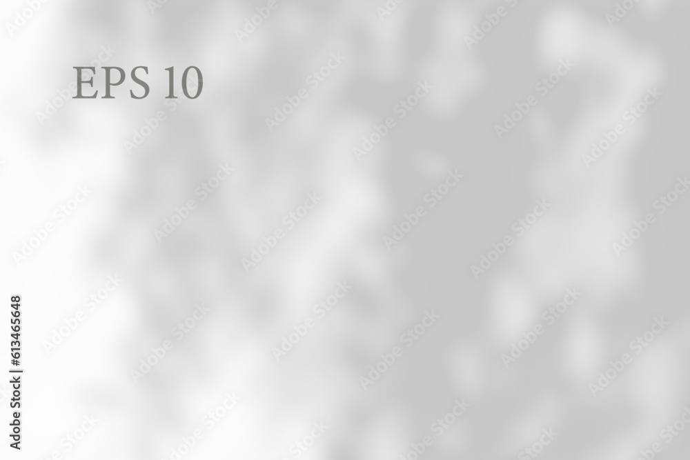 Transparent natural tree shadow. Light effect overlay. Mesh grid ...