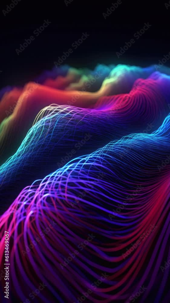 Abstract business vertical video background for mobile social media ...