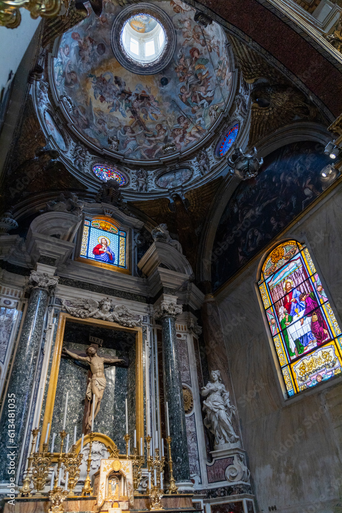 Four of the most beautiful churches in Lecce: Cathedral, Santa Croce ...