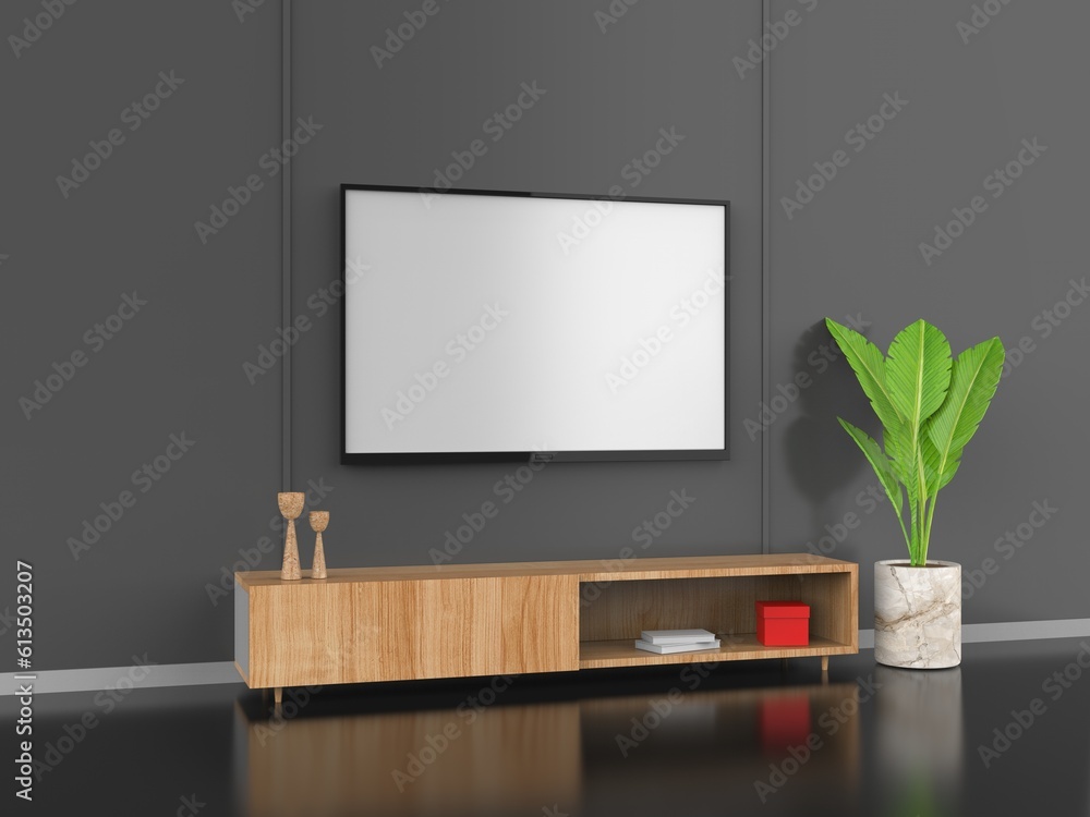 Blank TV screen template for any kind of commercial advertisement etc ...
