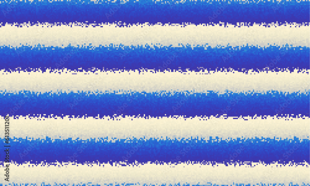 Nautical blue lines. Pattern of a random small dots. Noise diagonal ...