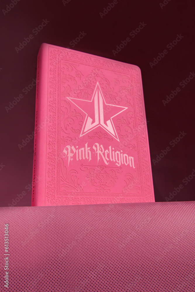Udachnyy, Russia - 06.15.2023: JEFFREE STAR COSMETICS Eyeshadow palette ...