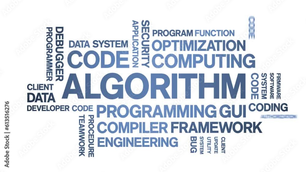 Algorithm animated tag word cloud;text design animation kinetic ...