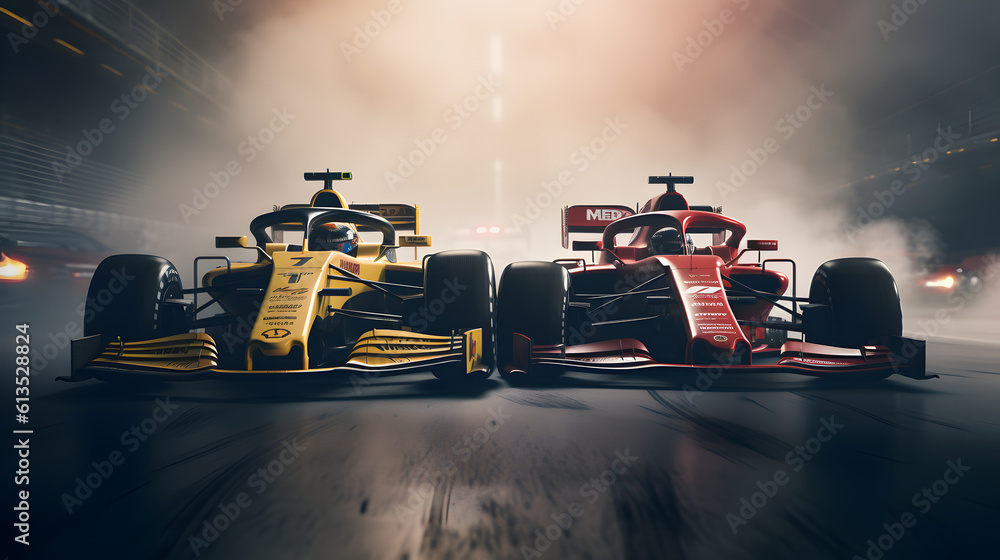 Dynamic Formula 1 Racing: Power, Precision, and Pure Excitement on the ...