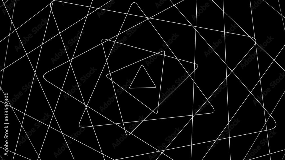 Minimal thin triangle in infinite rotation. Holographic backdrop in ...