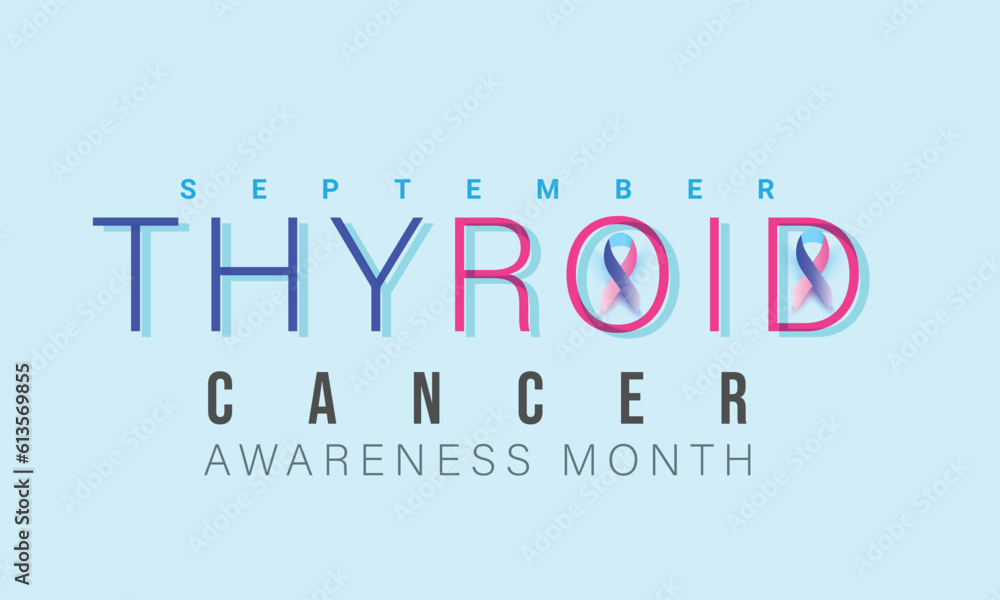 Thyroid Cancer awareness month. background, banner, card, poster ...