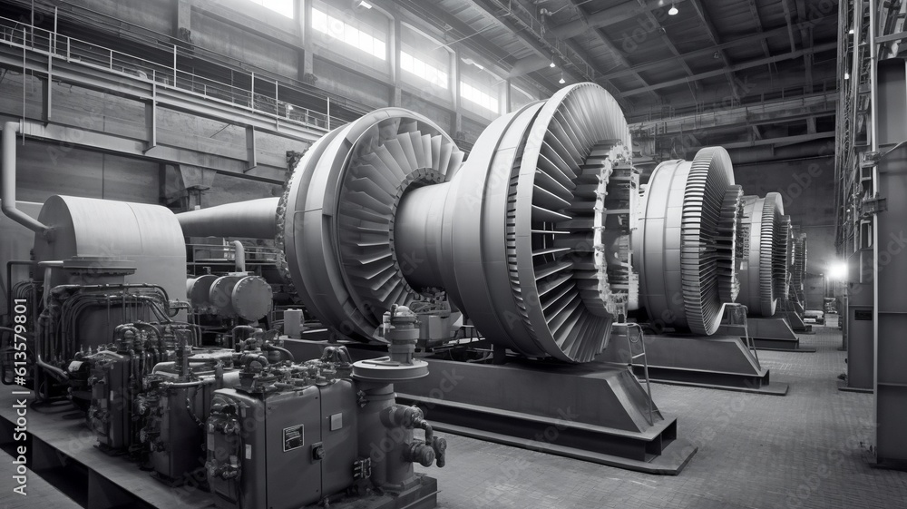 gas turbine electrical power plants, electric plants turbine generator ...
