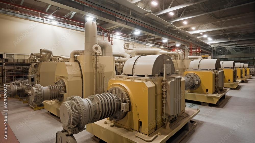 gas turbine electrical power plants, electric plants turbine generator ...