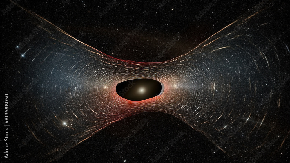 Tunnel or wormhole, tunnel that can connect one universe with another ...