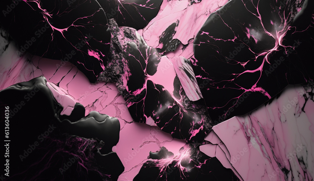 Pink and black marble texture background. Abstract design, 4k wallpaper ...