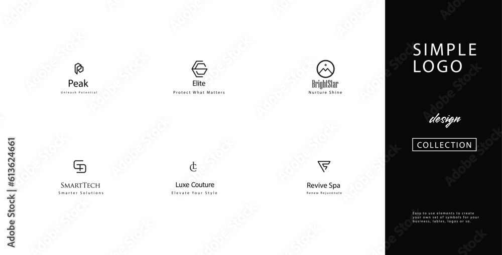 Sleek and Minimal Logo Design: Custom Hand-Drawn Symbols for Business ...