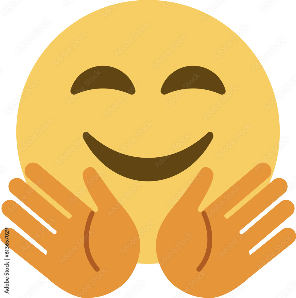 Top quality emoticon. Admiration emoji. Surprised emoticon, amazed and ...