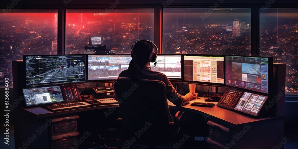 a 911 call center for first responders, fire, police, and medical ...