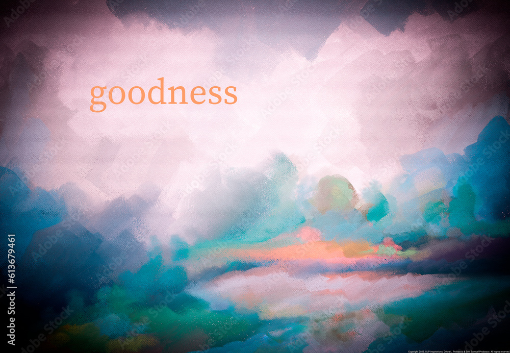 Impressionistic Sunset or Sunrise Cloudscape w/ GOODNESS -Digital ...