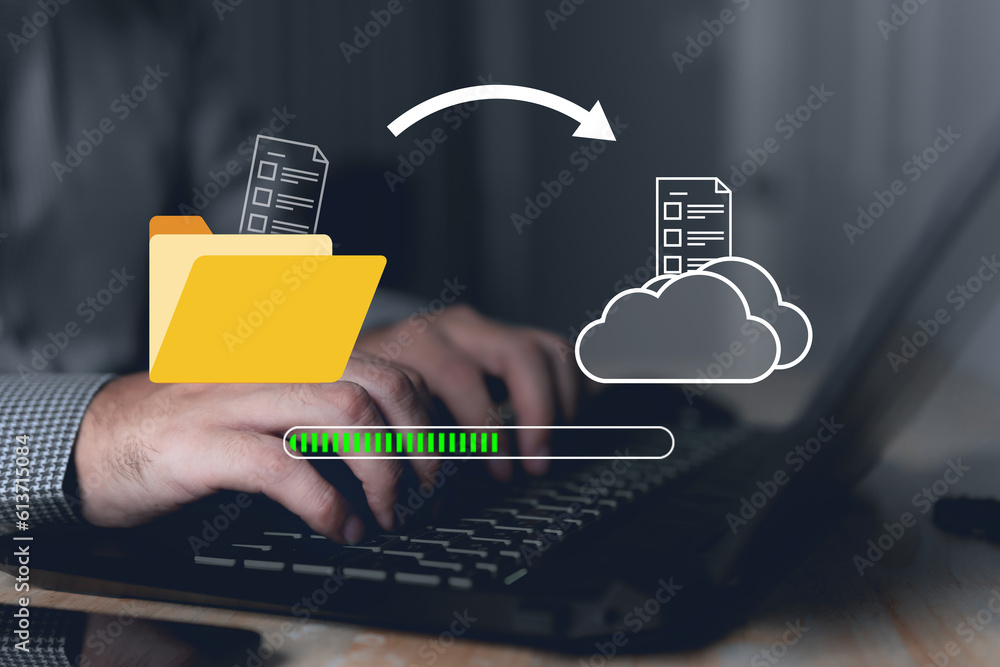 Data transfer through cloud technology Exchange data with modern ...