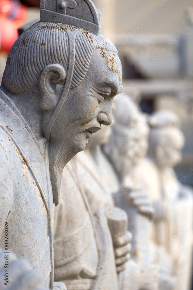 Nagasaki, Japan - Nov 28 2022: Confucius Shrine (Koshi-byo) built in ...