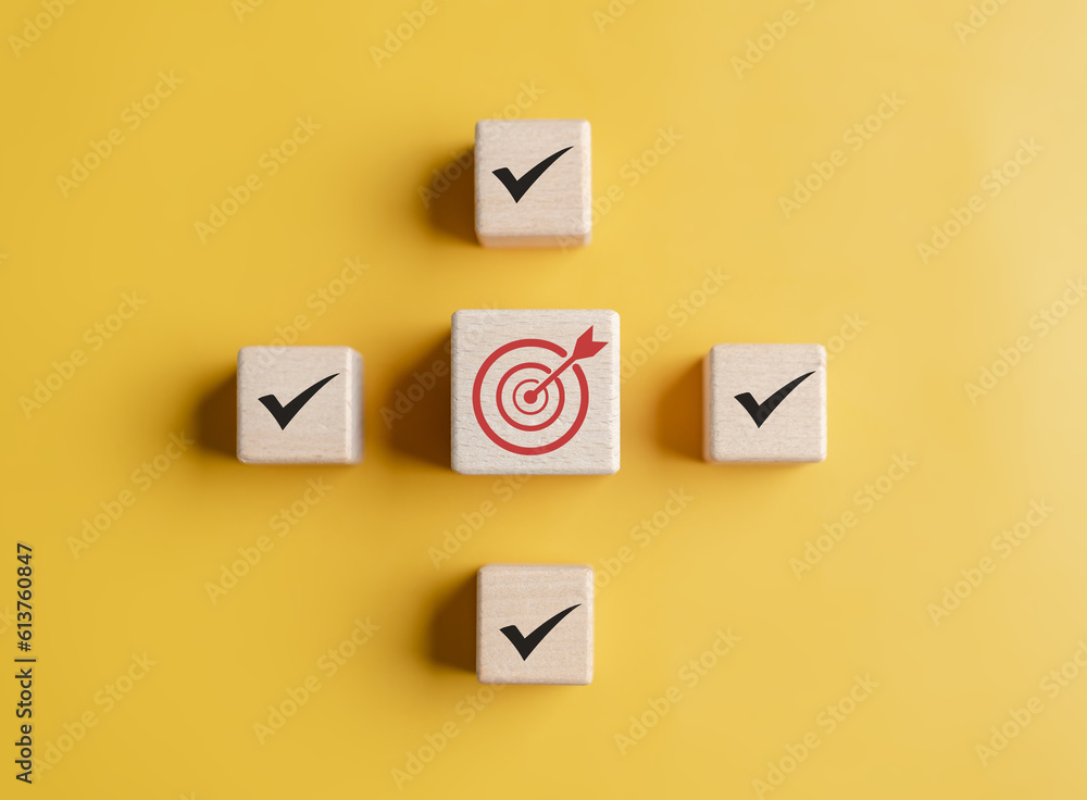 Target objective aiming business improvement. Standardization ...