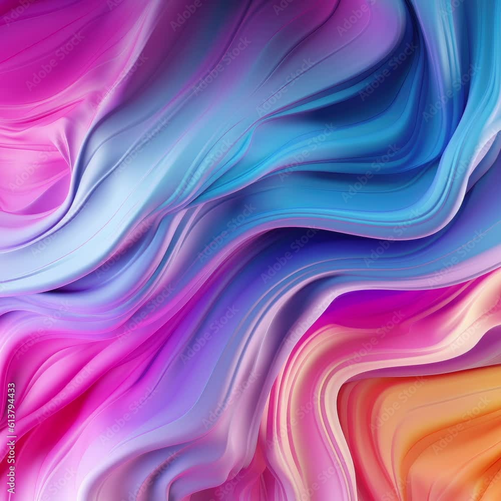 LGBTI community square motion video with colored flag background ...