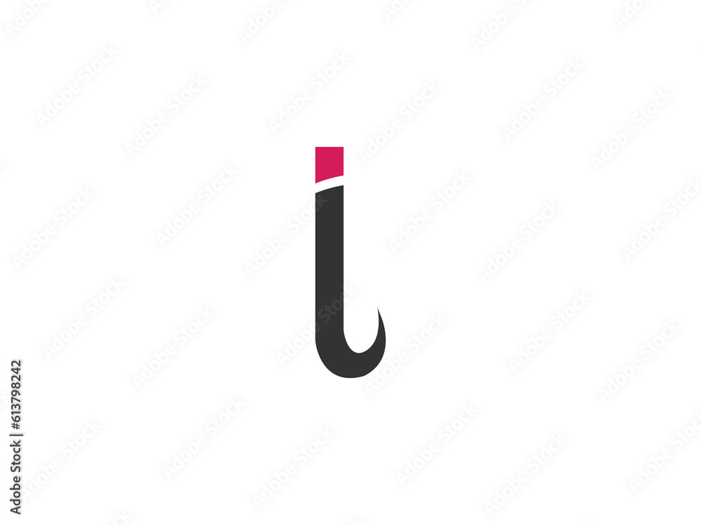 Vetor de Dots Letter I Logo. I Letter Design Vector with Dots.Vector ...