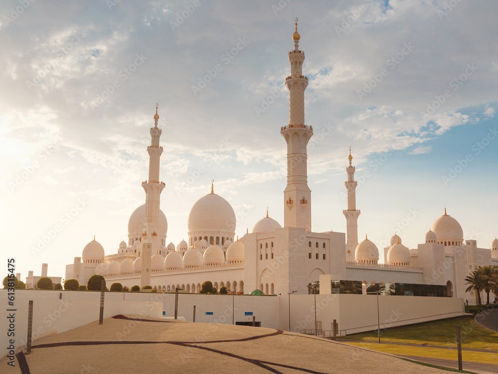 20 March 2023, Abu Dhabi, UAE: Sheikh Zayed Mosque largest mosque of ...