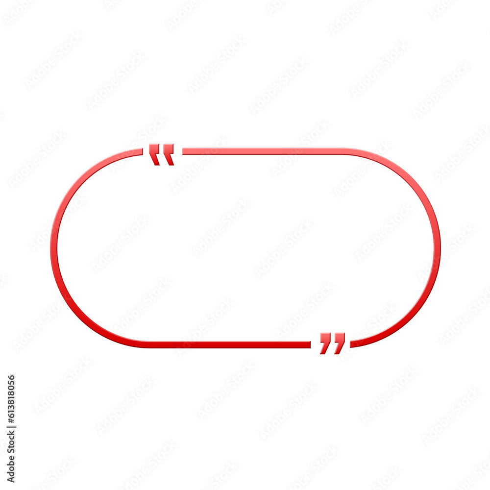 Quote box frame big set for the great design of speech quotation marks ...
