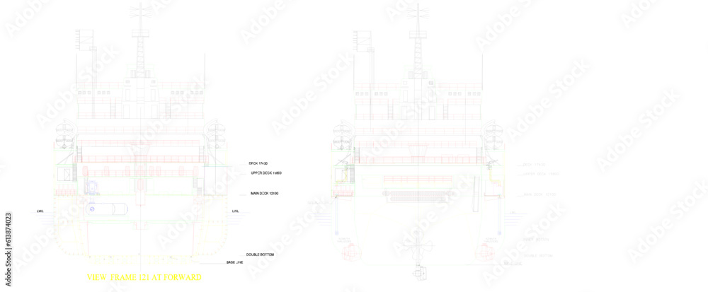 ector sketch illustration of rescue ship layout design with rescue ...