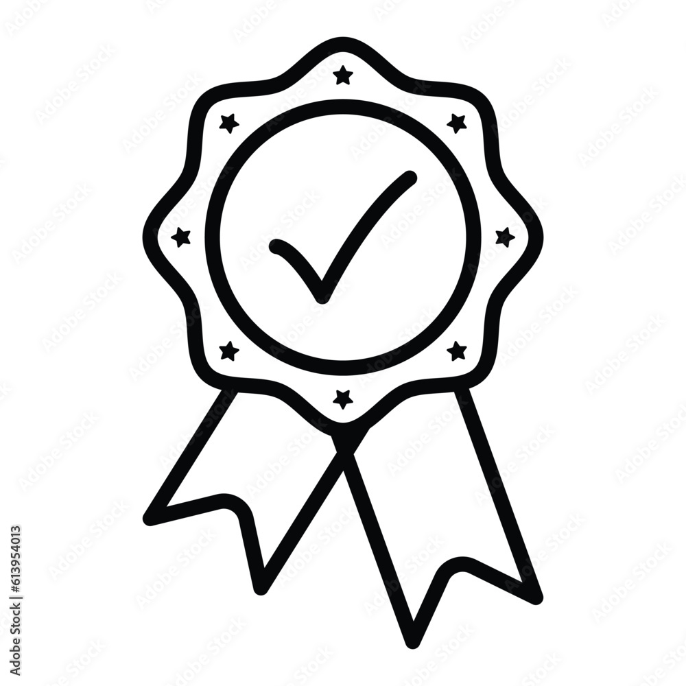 Premium Badge Icon, Medal Vector, Winner Badge, Certification Icon ...