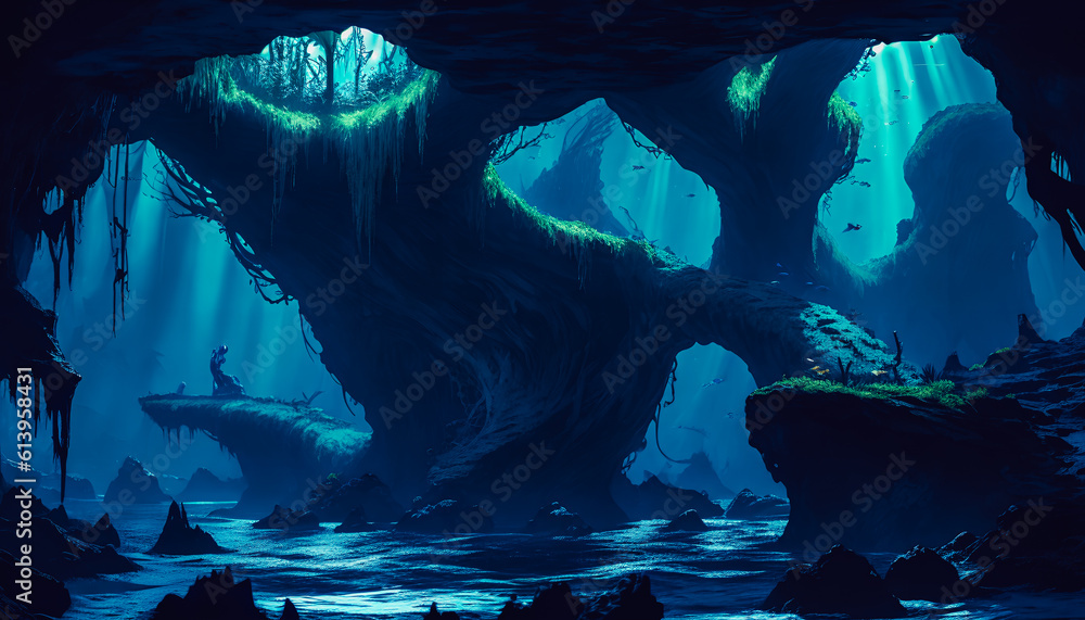 Poster Exploring the Abyss: Unveiling the Mysterious Shadows of the ...