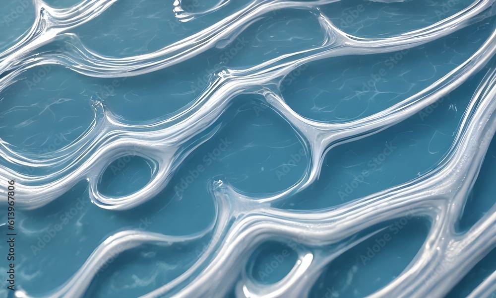Seamless realistic water ripples or ocean waves background texture. 3D ...