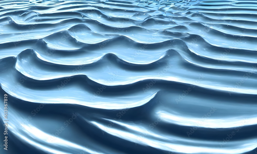 Seamless realistic water ripples or ocean waves background texture. 3D ...