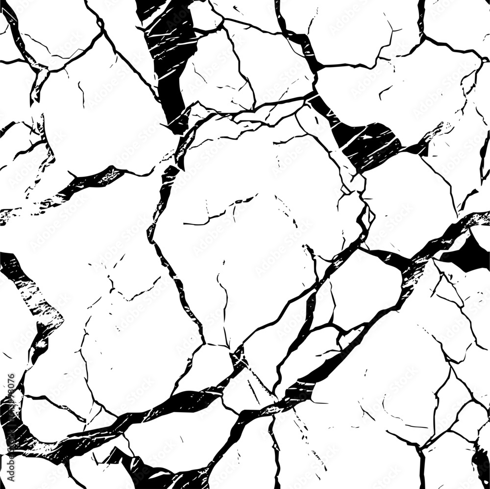 Cracked texture organic creepy grunge cracking old vintage marble stone ...