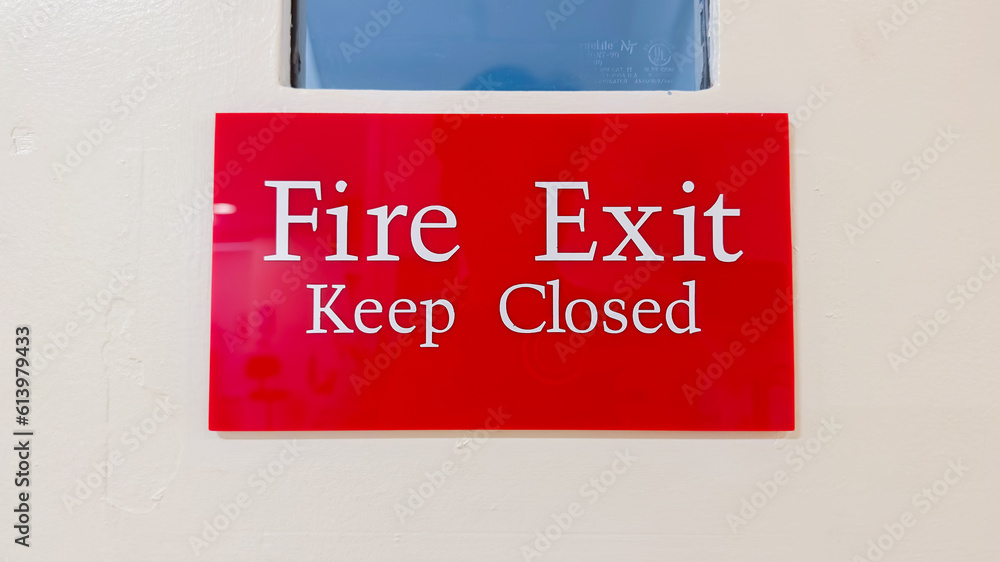 Exit signs: universal symbols of escape and safety, guiding individuals ...