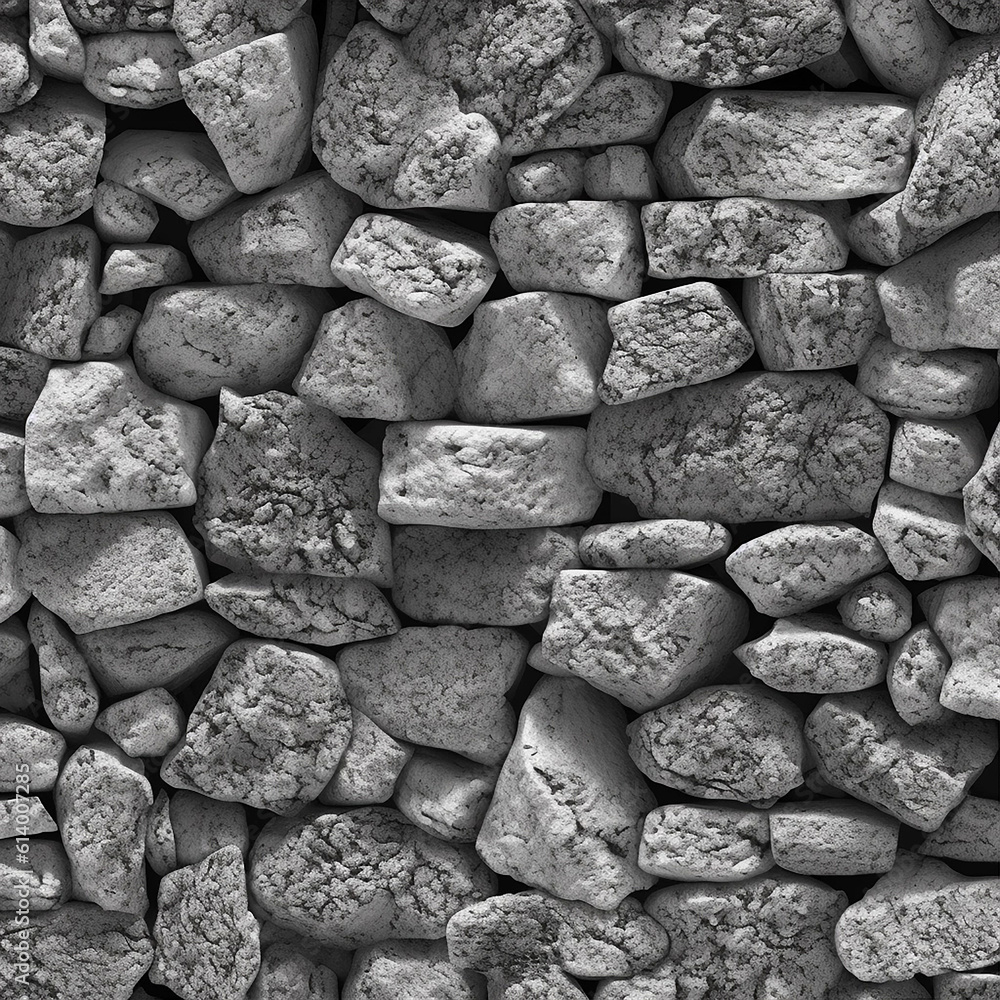 Stone wall texture background - grey stone siding with different sized ...