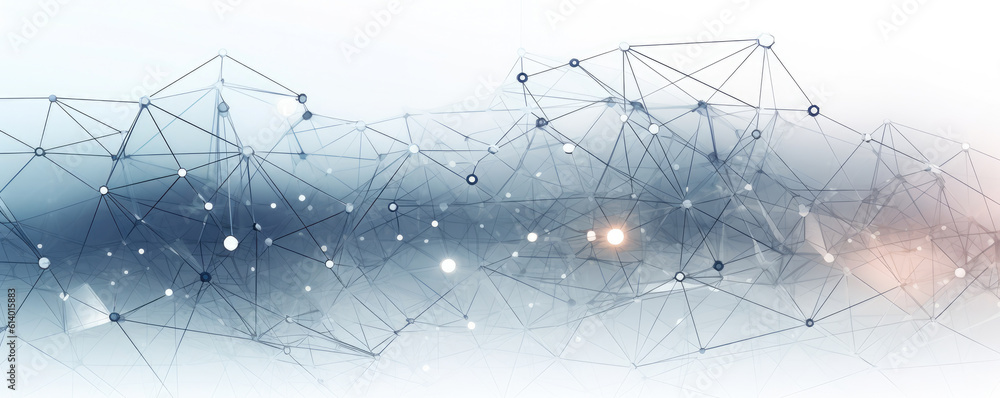 Sleek lines and subtle gradients forming a minimalist panorama of ...