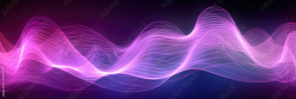 Visualization of sound waves as a representation of human voice ...