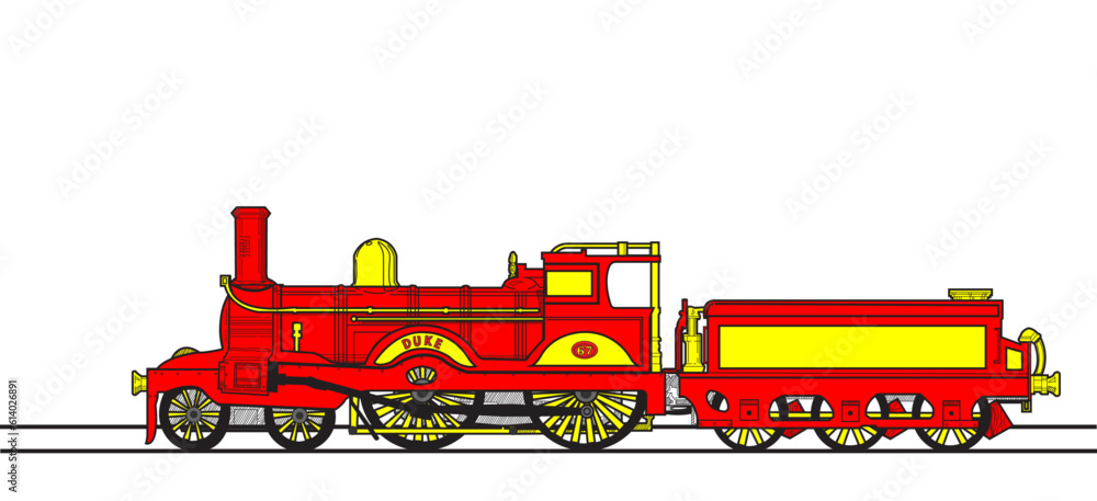 Train Stock Vector | Adobe Stock