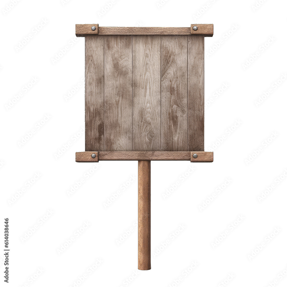 Wooden sign isolated on transparent background. Planks sign Stock ...