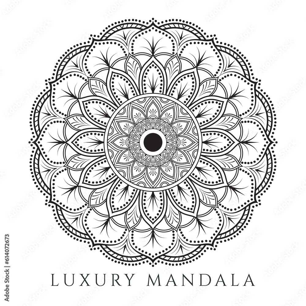 Vector mandala art design simple mandala design floral mandala art ...