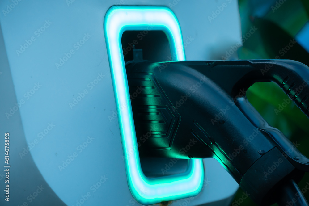 Power supply of EV charging station with electric vehicle charging ...