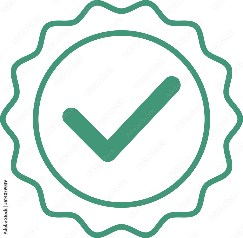 Vetor de Check Mark Icon Vector, Checkmark Icon, Approved Symbol ...