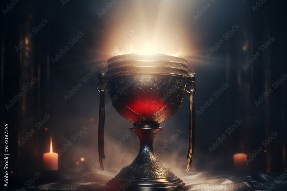 The Holy Grail is the chalice cup that Jesus Christ drank from at the ...