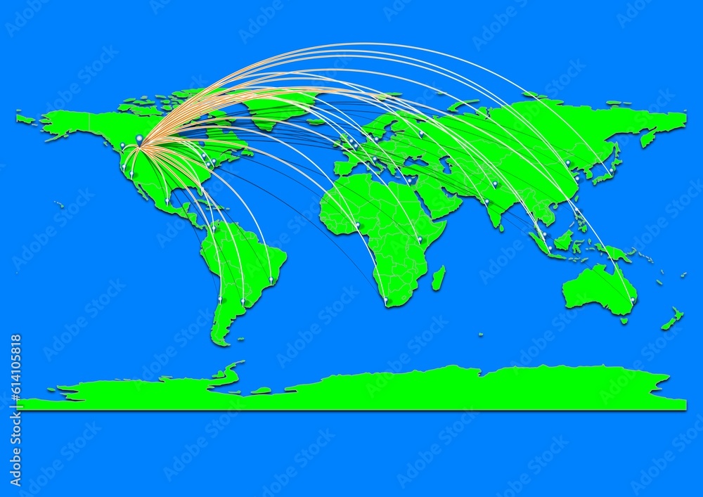 Vibrant Calgary, Canada map - Export concept map for Calgary, Canada on ...