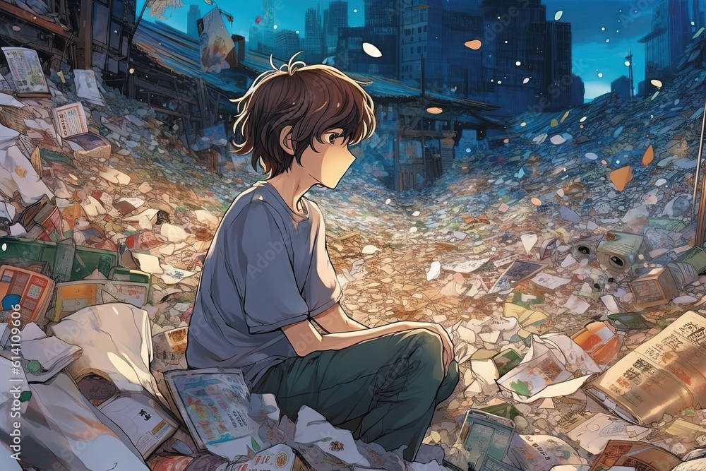 Manga Message: Follow the journey of a young hero in a gripping manga ...