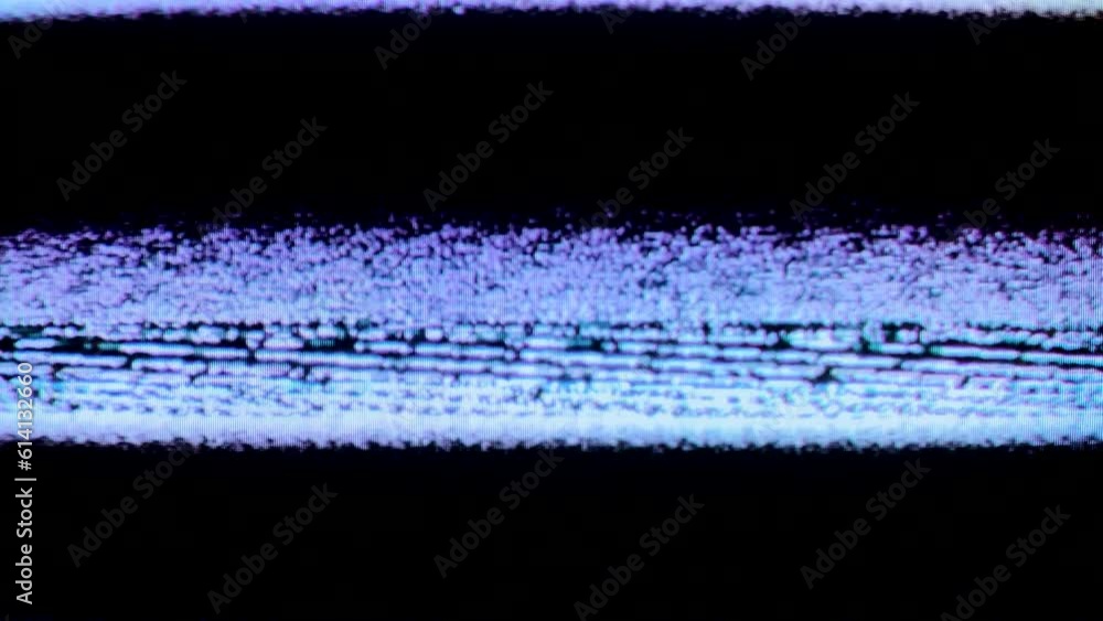 tv white noise static flicker abstract background detuned analog old ...