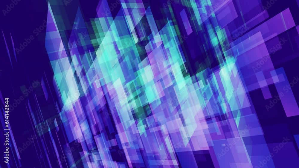 Animated composition showcases vibrant animations and colorful ...