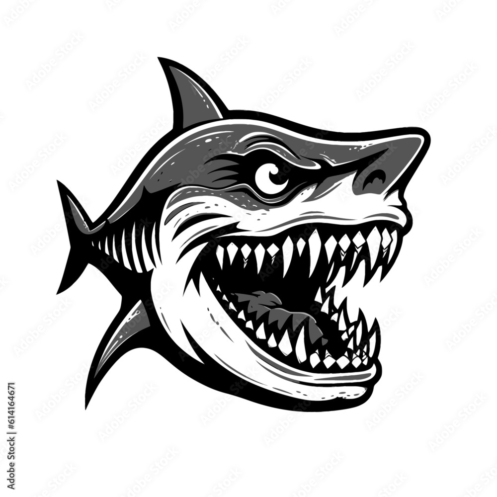 design, vector, cut file, shark silhouette, fish svg, shark svg, fish ...